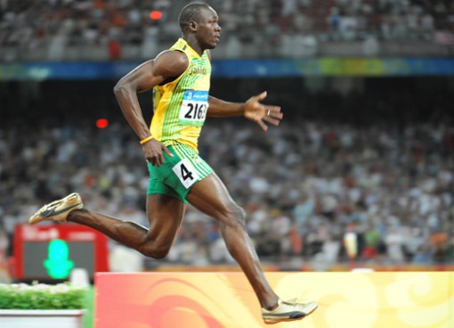 Olympic Sprinters Bolt