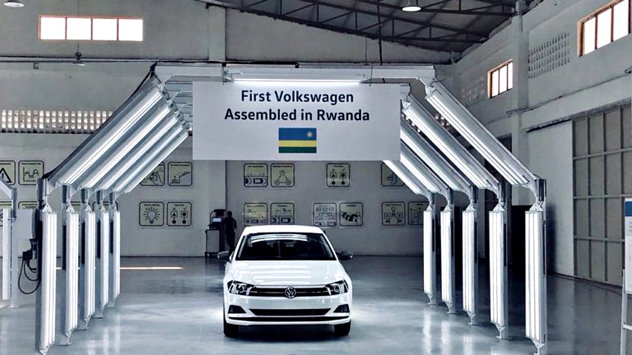 Volkswagen opens Rwanda’s 1st car assembly plant | The Habari Network